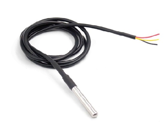 Waterproof Digital Temperature Probe for Arduino DS18B20 :: Sensors ...