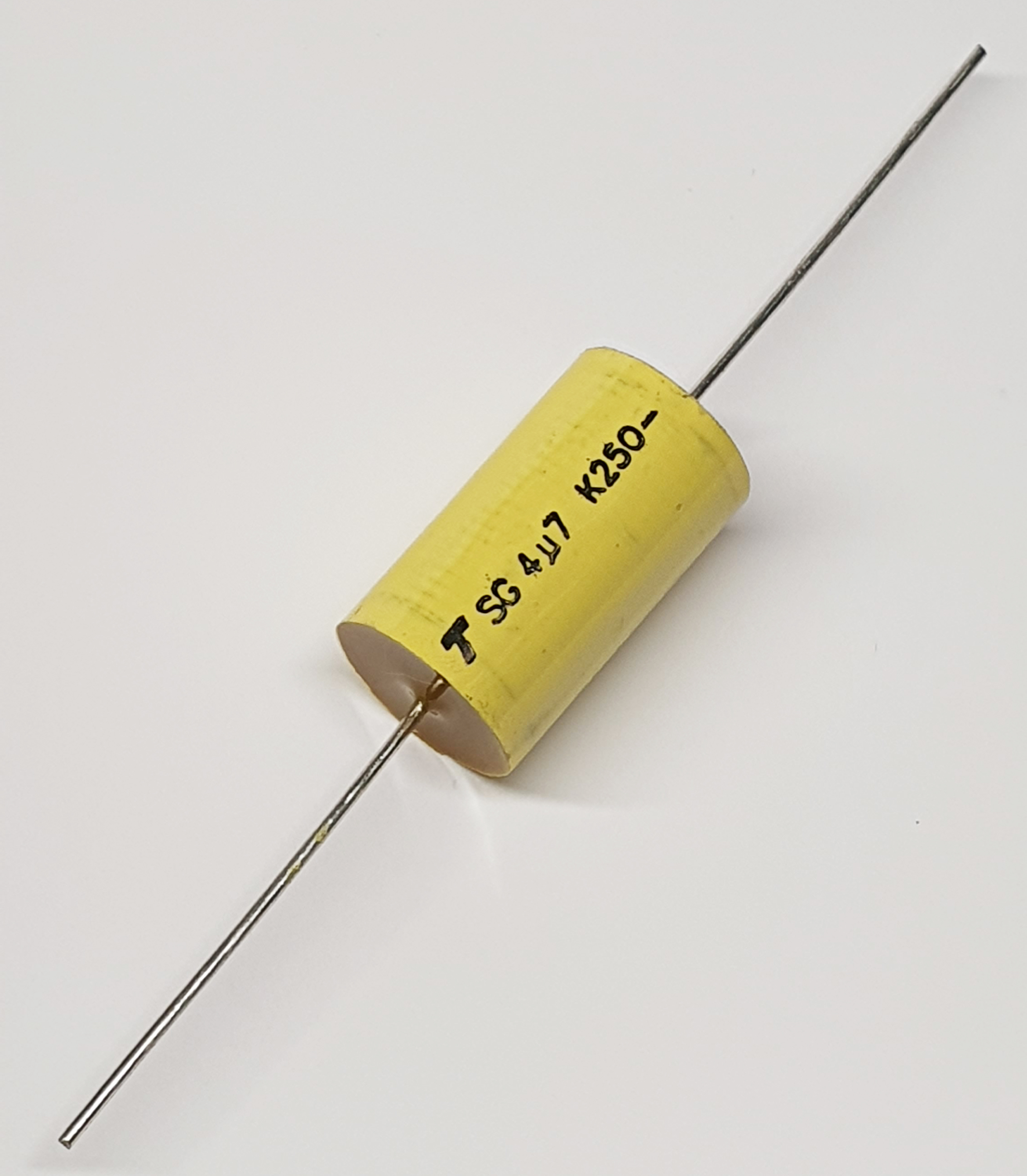 Polyester Axial Capacitors 250VDC to 1000V. Suitable For Audio ...